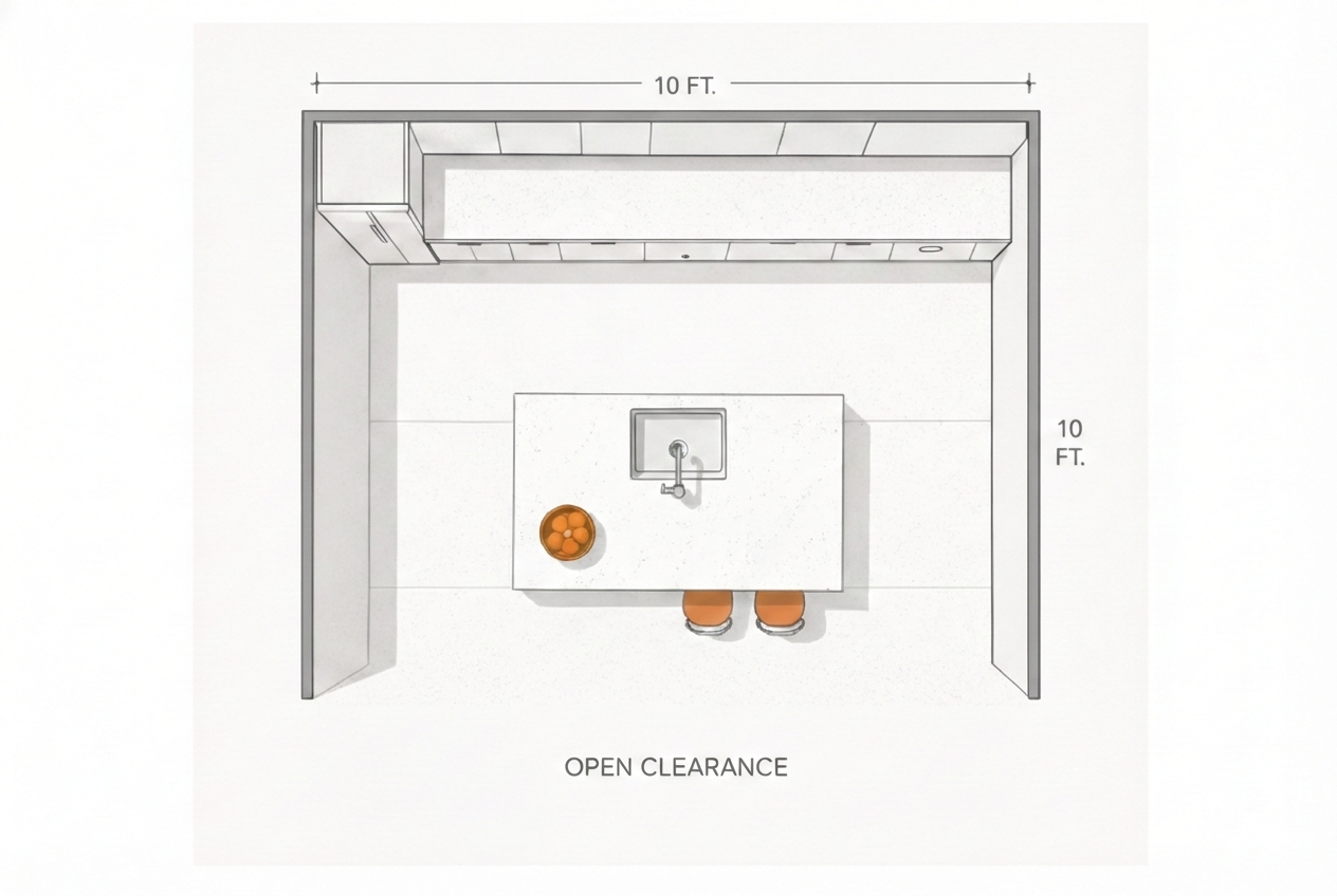 10x10 Kitchen Floor Plans to Inspire Your Remodel