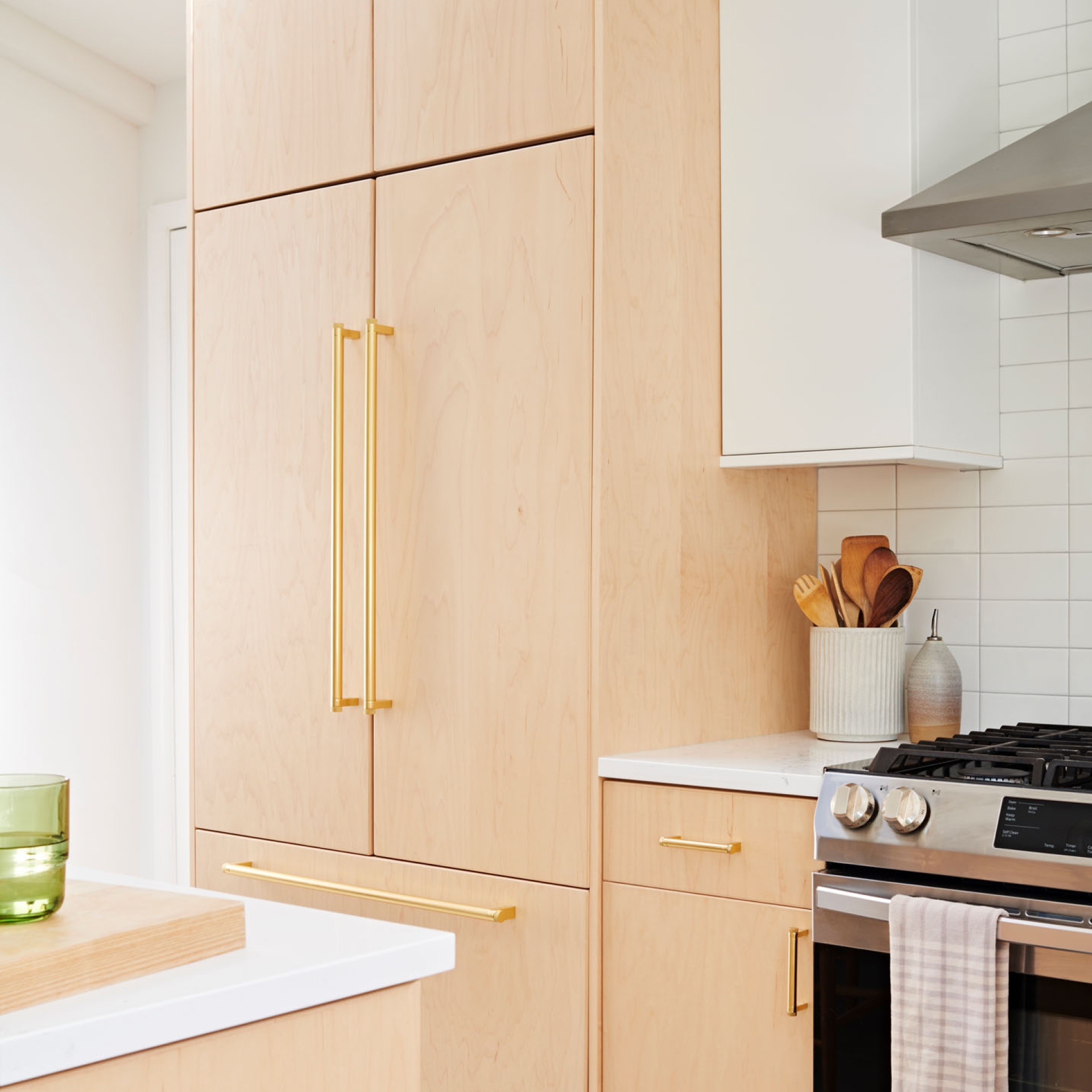 Hidden Refrigerator Cabinet Ideas & Inspiration