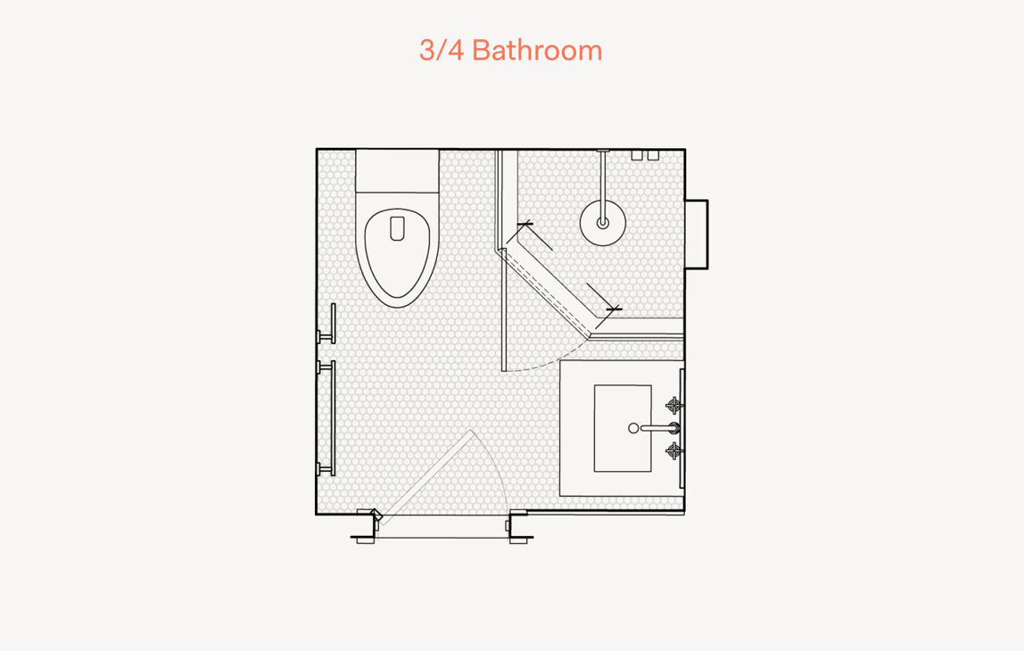 Small Bathroom Size Tips: Minimum Dimensions & Layout