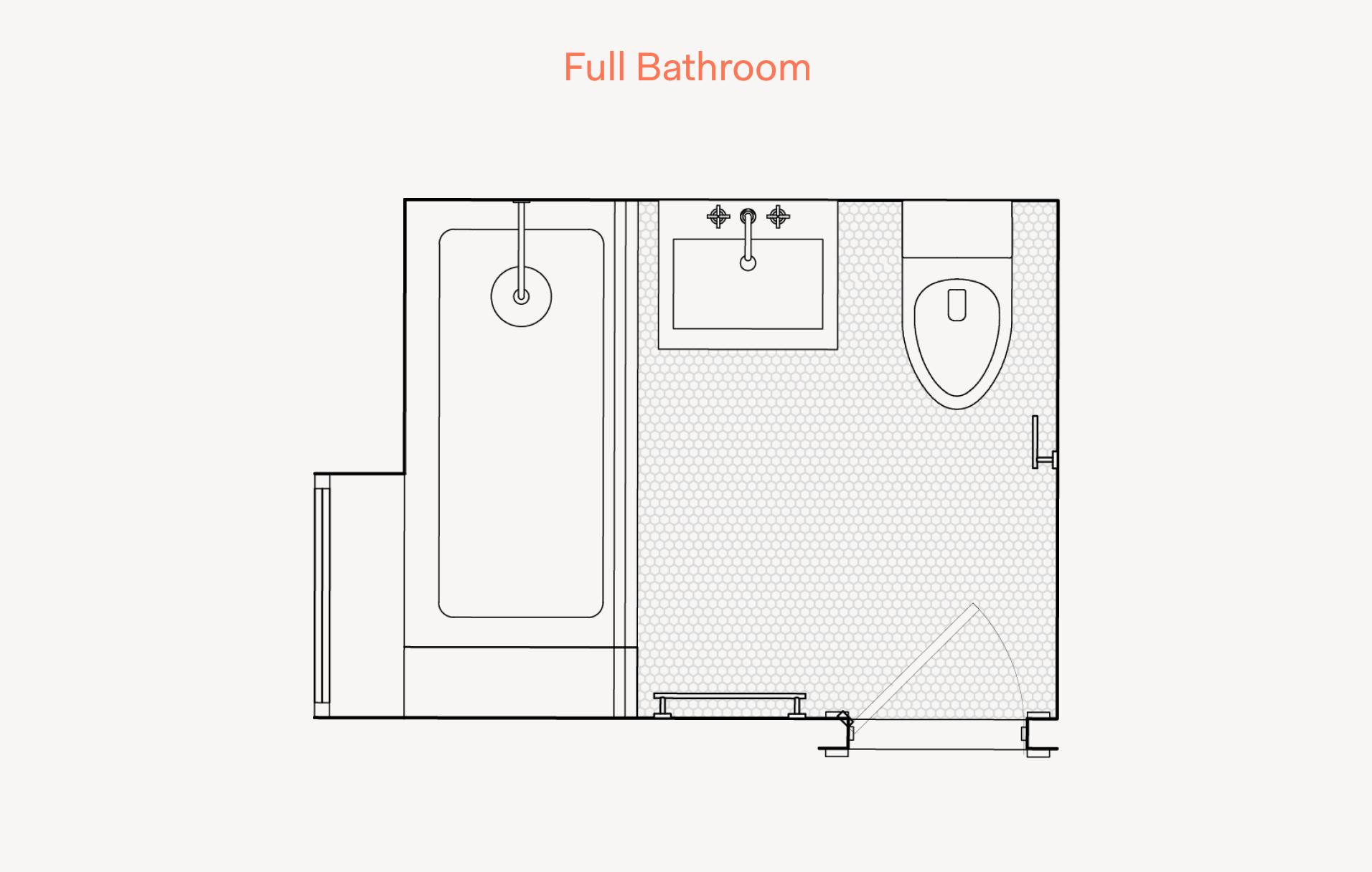 Small Bathroom Size Tips: Minimum Dimensions & Layout